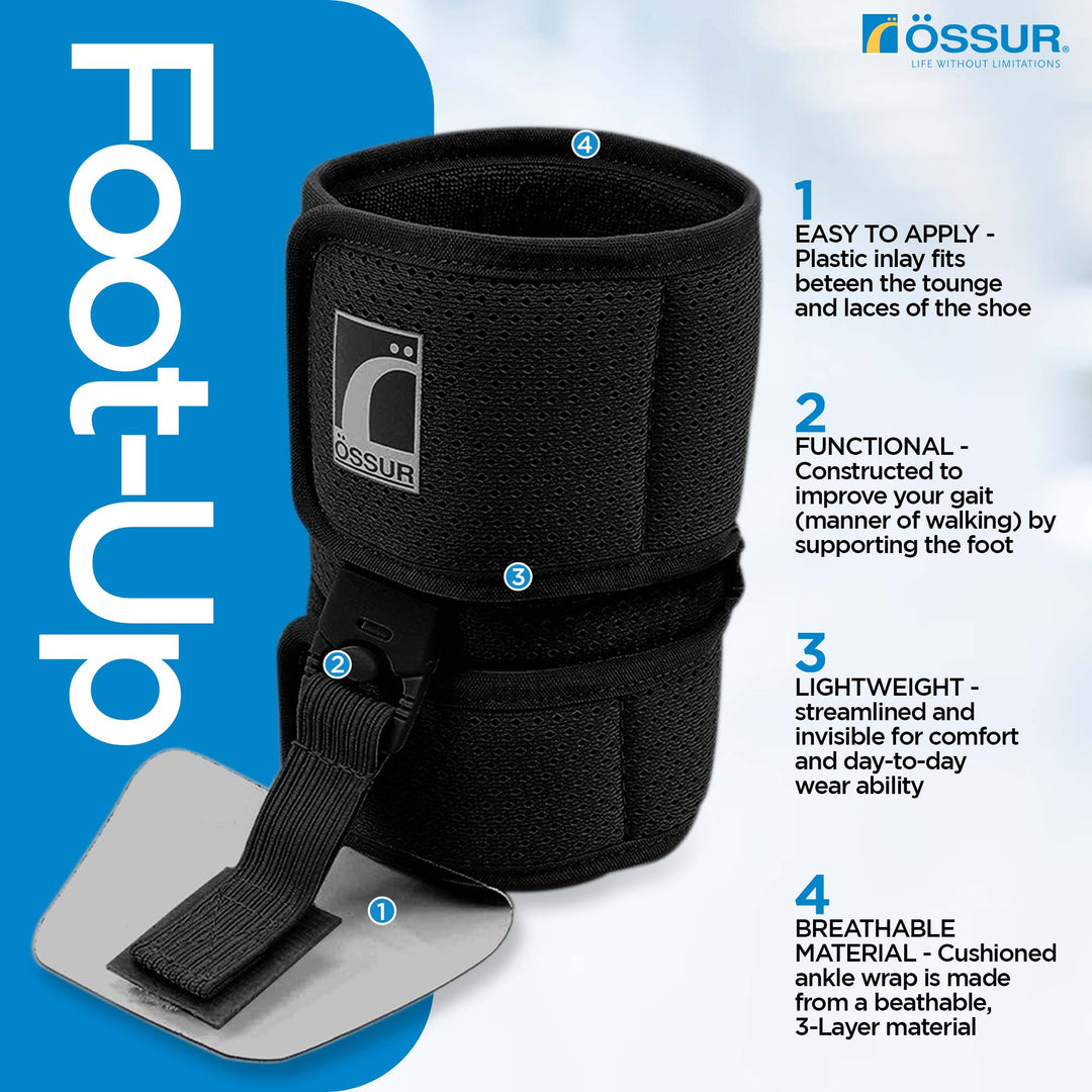 Ossur Foot-Up Drop Foot Brace | Same Day Shipping – ShopOrthopedics