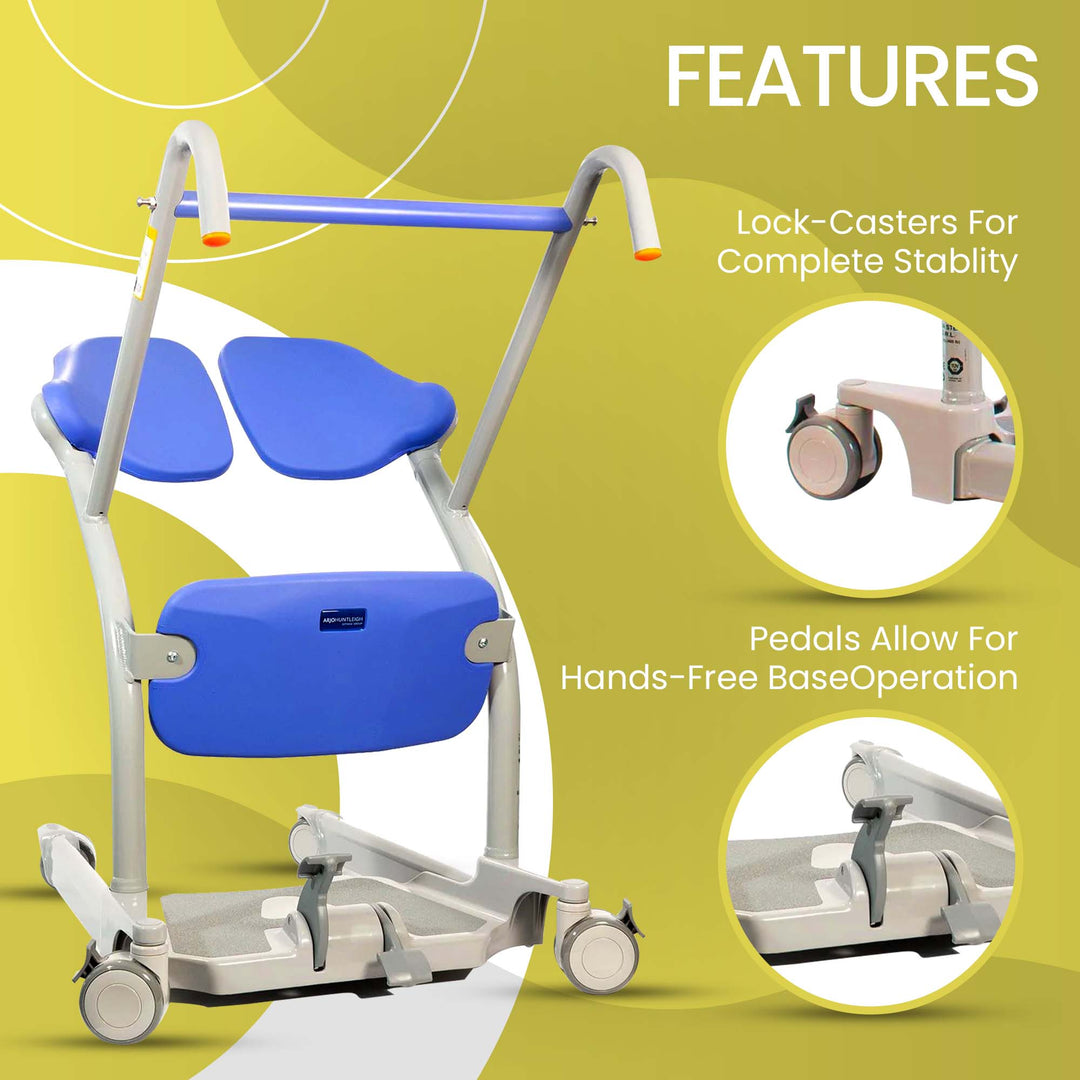 Sara Stedy Sit to Stand Manual Patient Lift Aid | For Tall Patients ...