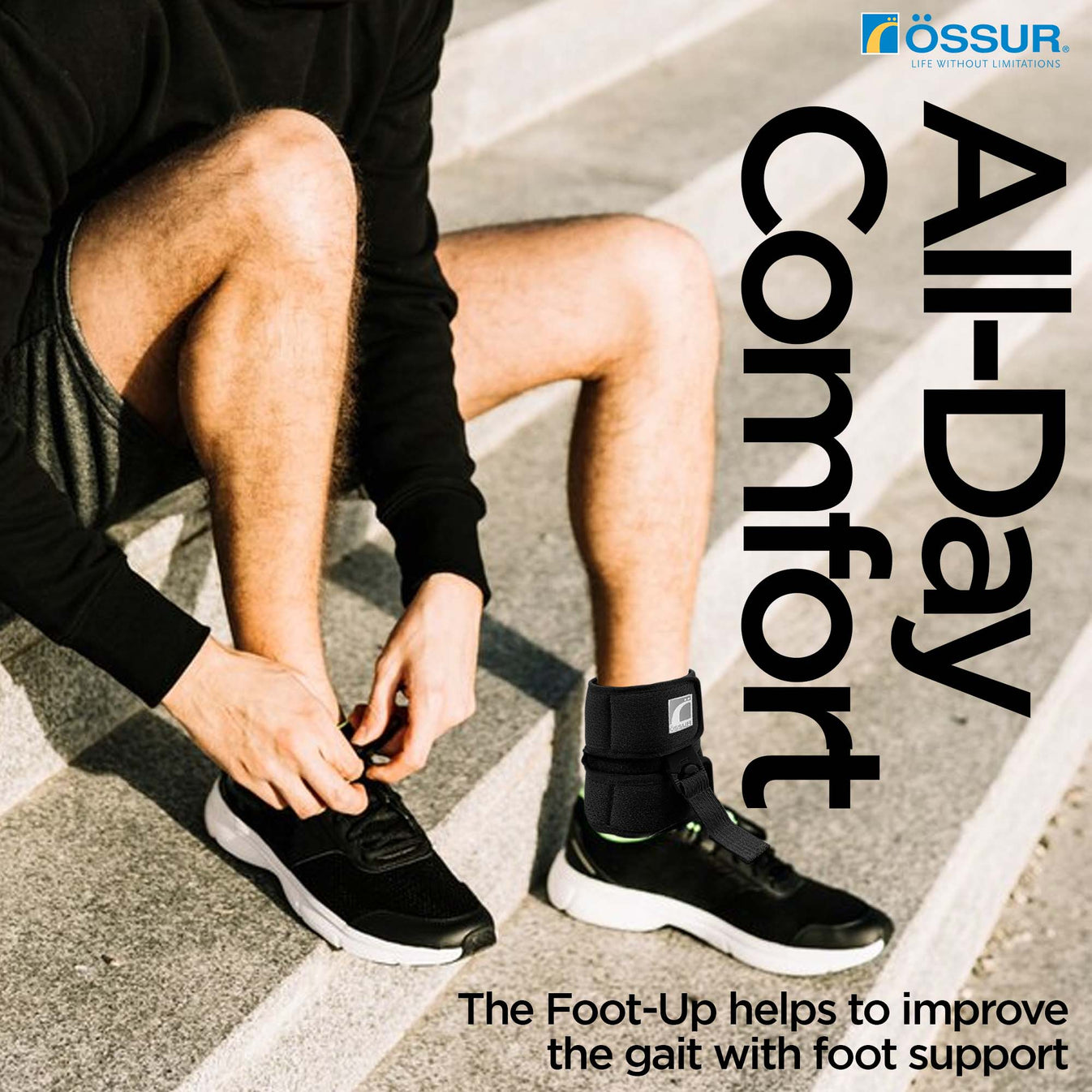 Ossur Foot-Up Drop Foot Brace | Same Day Shipping – ShopOrthopedics