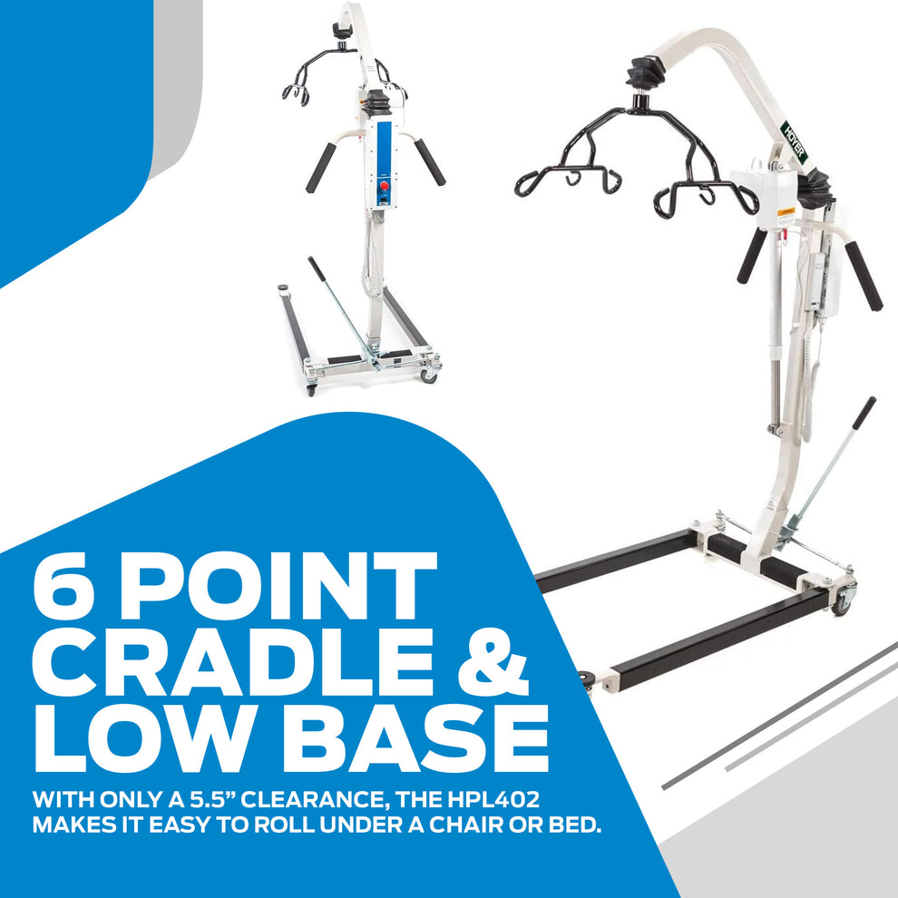 Hoyer HPL402 Deluxe Electric Patient Lift – ShopOrthopedics