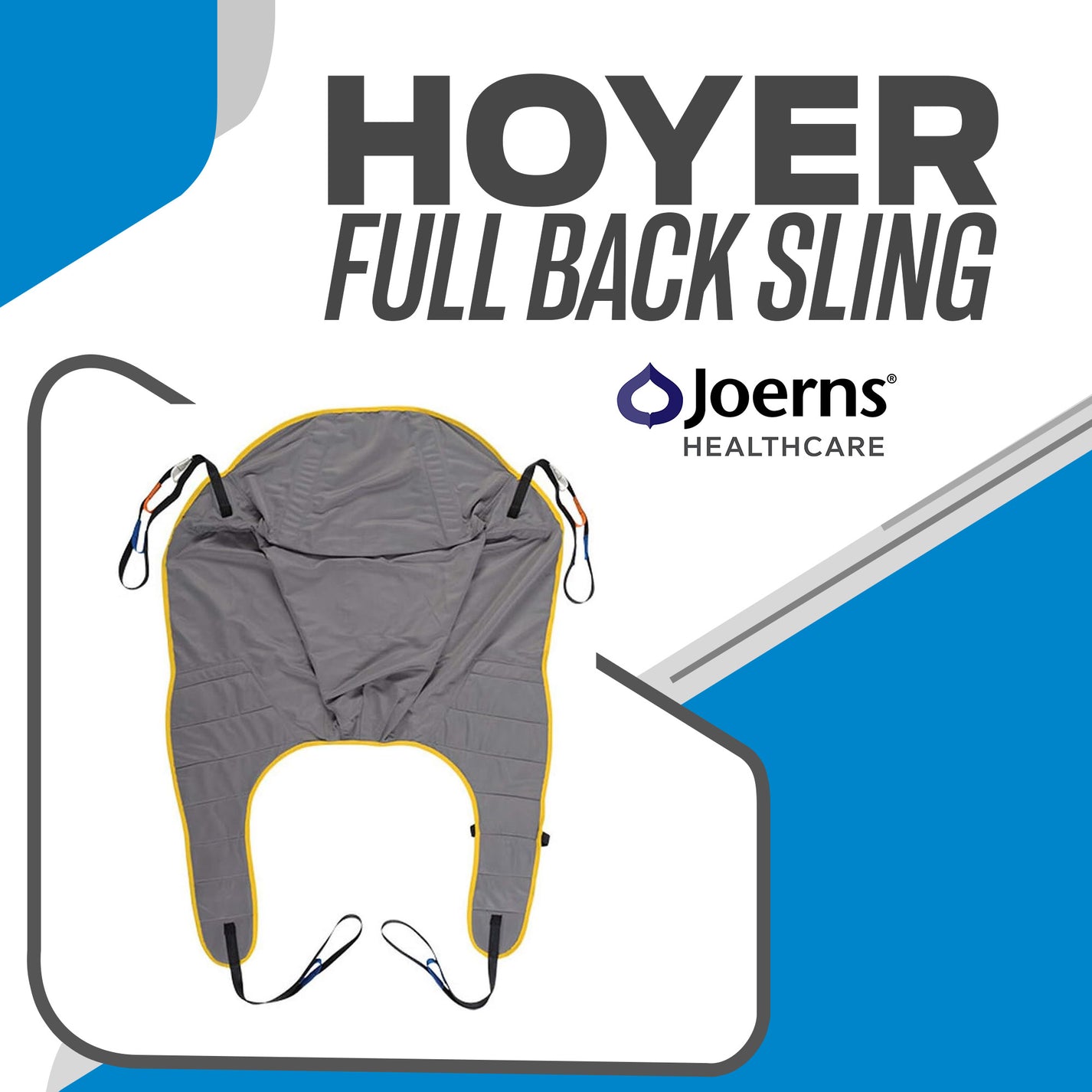 Hoyer Full Back Padded Loop Sling – ShopOrthopedics