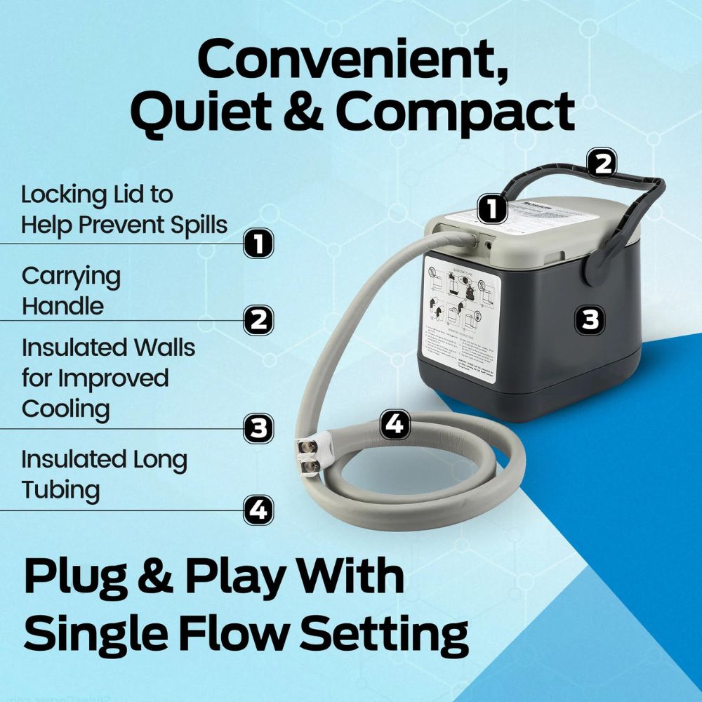 Ossur Cold Rush Compact Therapy Machine System – ShopOrthopedics